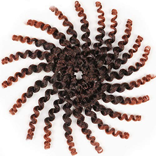 Snapklik.com : 8 Inch 6 Pcs Synthetic Crochet Braids 20 Strands Wand ...