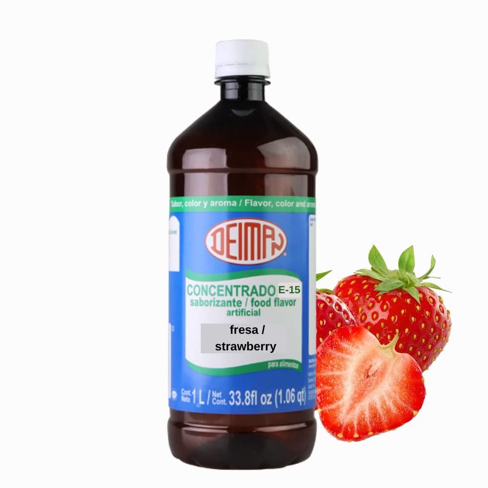 Amazon.com: Deiman Artificial Food Flavoring Strawberry Concentrate E ...