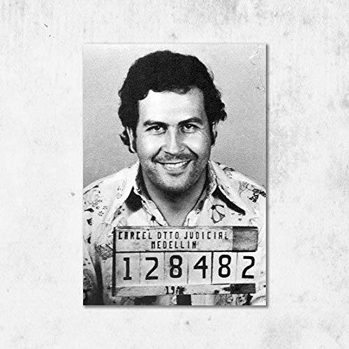 Pablo Escobar Mugshot Pablo Escobar Poster Pablo Escobar Wall Art ...