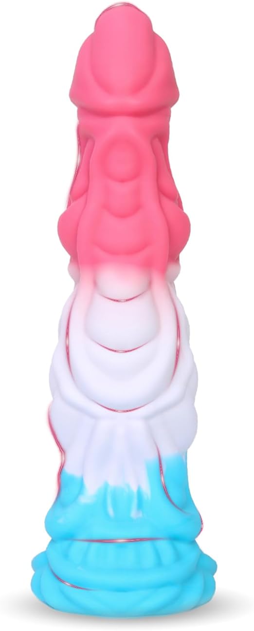 19.5 cm Realistic Monster Dildo Fantansy Alien Knot Dildo with Suction ...