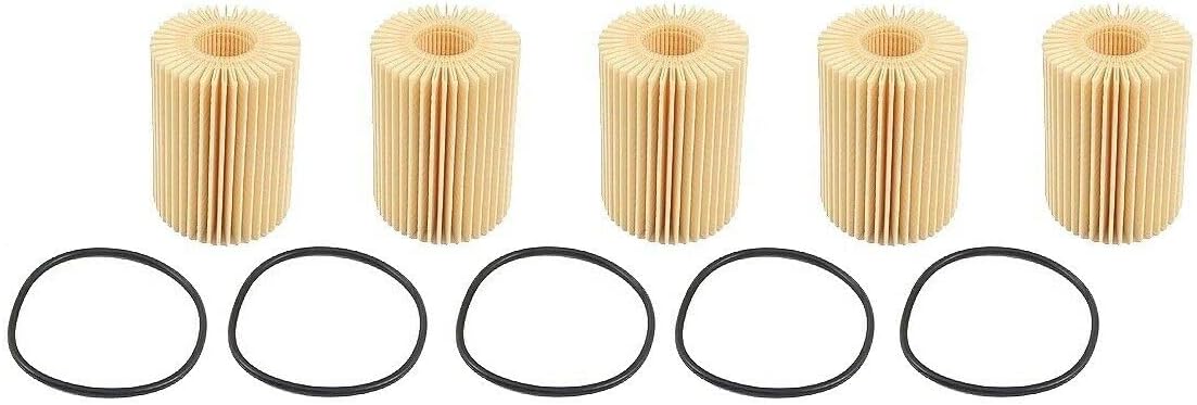Amazon.com: Set of 5 Engine Oil Filter Element Fits Lexus IS350 RC350 ...