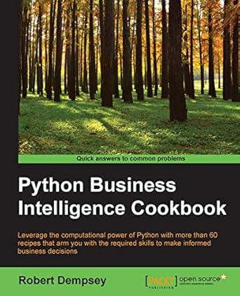 Amazon.co.jp: Python Business Intelligence Cookbook : Dempsey, Robert ...