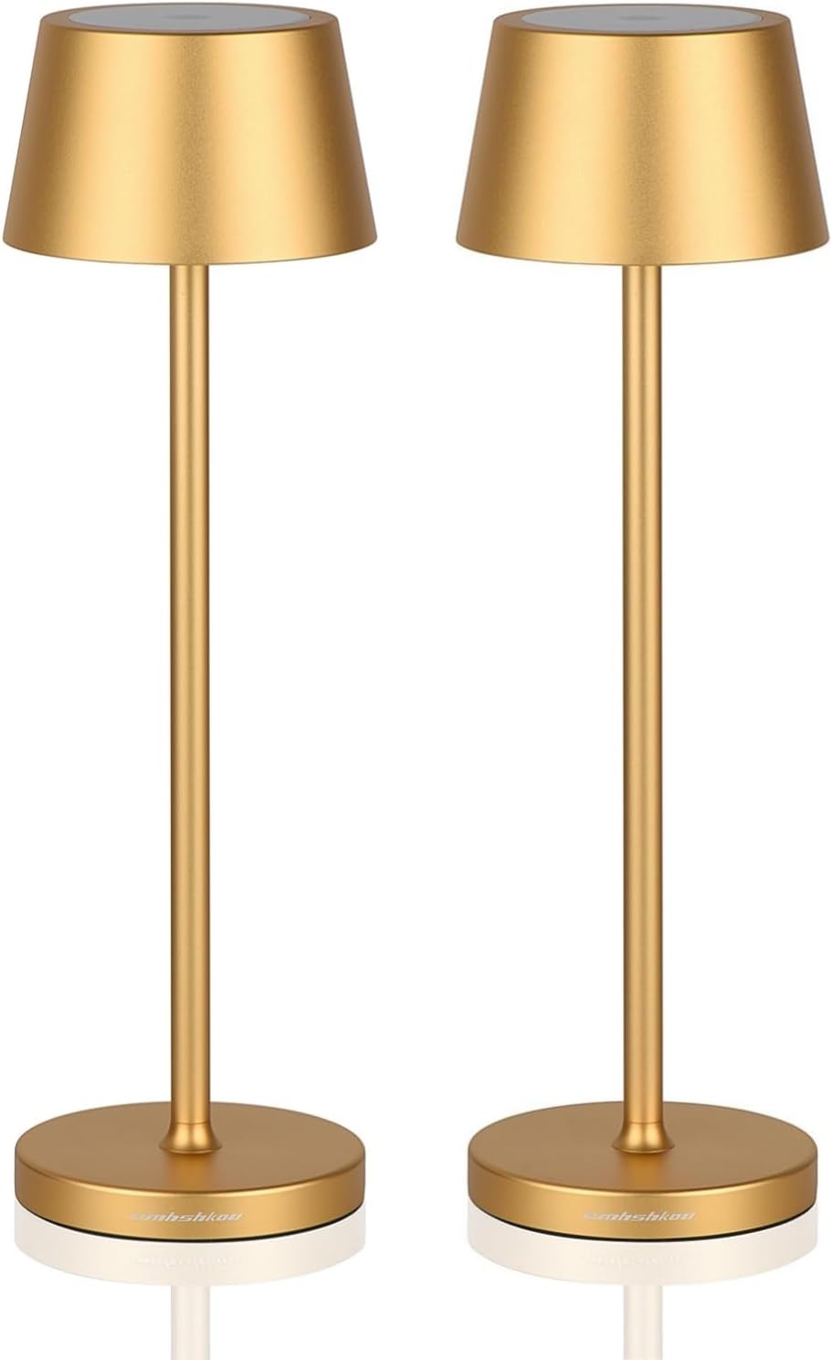 amhshkou Rechargeable LED Wireless Table Lamp Set of 2,with Touch ...