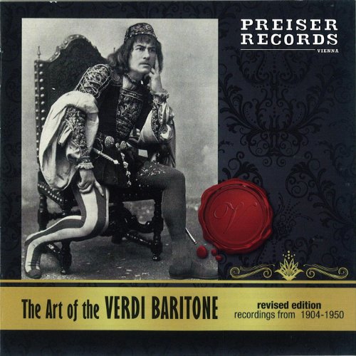 Amazon.com: The Art of the Verdi-Baritone : Carlo Galeffi, Mario Ancona ...