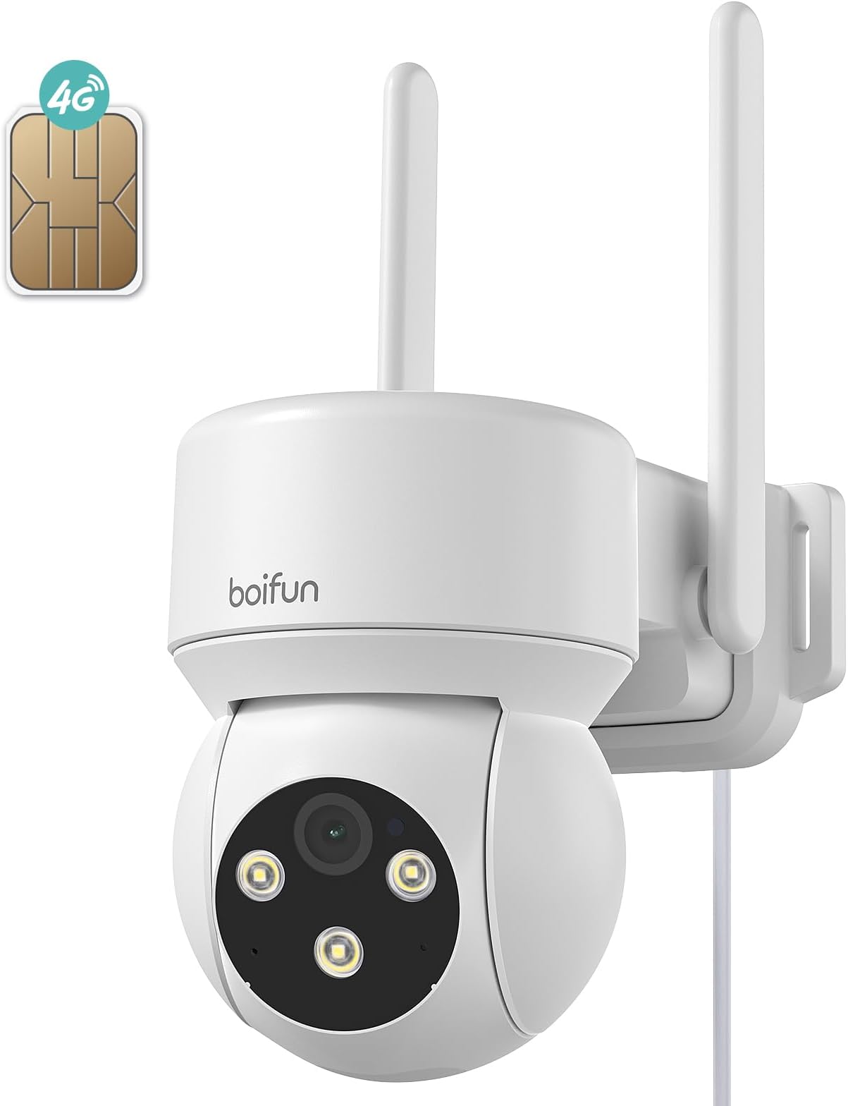 Amazon.com : BOIFUN Portable 3G/4G LTE Cellular Solar Security Cameras ...