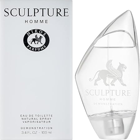 Amazon.com : Nikos Sculpture Homme for men Eau De Toilette Spray, 3.4 ...