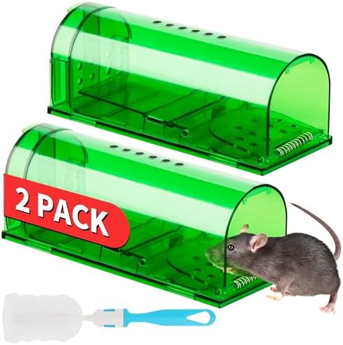 Amazon.com : Catcha 2 Piece Humane Smart Mouse Trap Live Catch and ...
