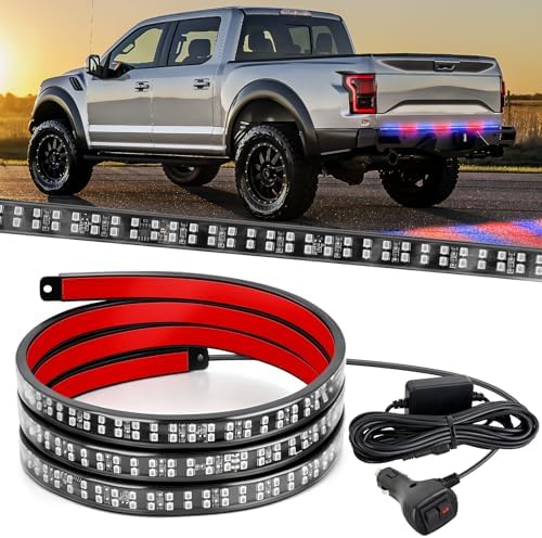 Amazon.com: Nilight 60 Inch Truck Tailgate Strobe Light Strip Tail ...