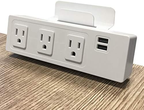 Amazon.com: Electriduct Edge Mount Desktop Power Center - 3 Outlets & 2 ...