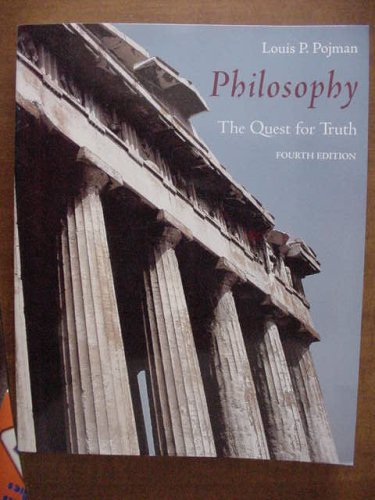 Philosophy: Louis P. Pojman: 9780534551872: Amazon.com: Books