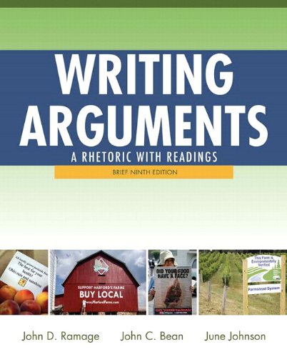 Amazon.com: Writing Arguments: A Rhetoric with Readings, Brief Edition ...