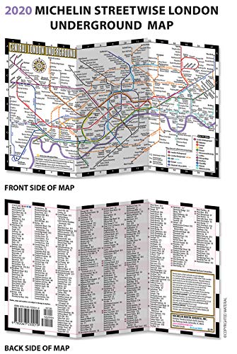 Streetwise London Underground Map - Laminated Map of the - BookMall
