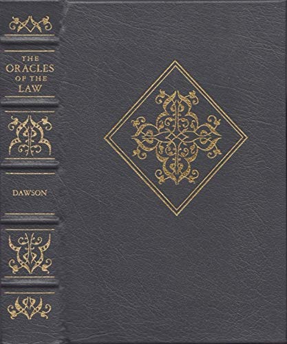 The Oracles of the Law: Dawson, John P.: Amazon.com: Books
