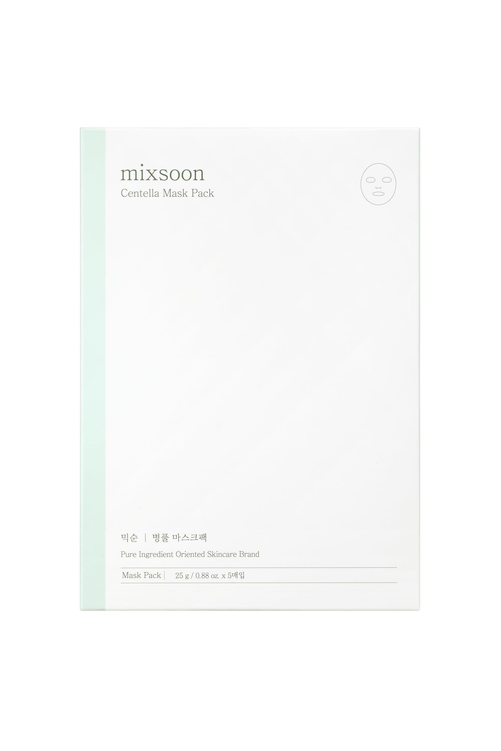 Amazon.com: mixsoon Centella Mask Pack 5ea : Beauty & Personal Care
