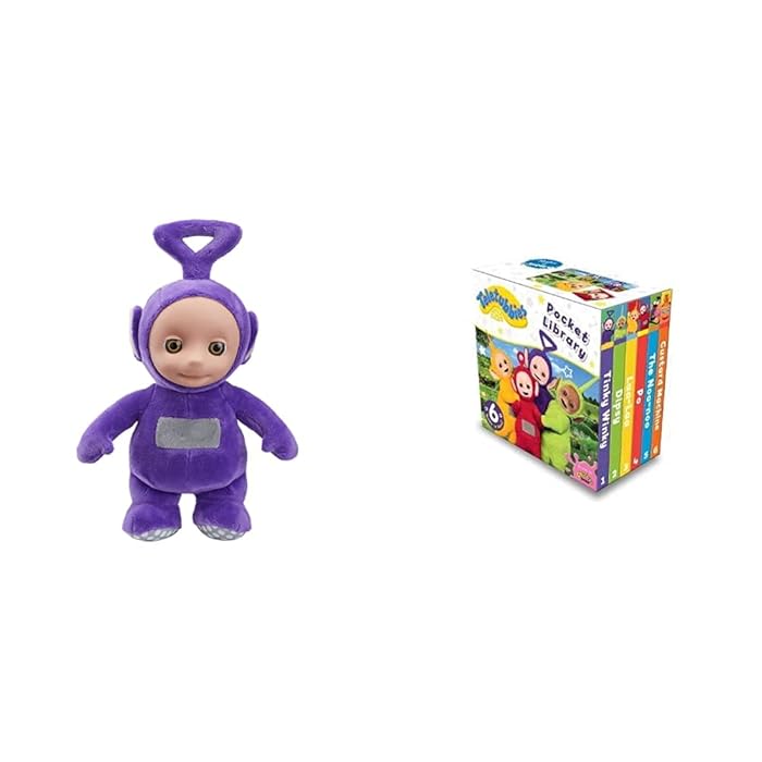 Buy Teletubbies 06109 Cbeebies Talking Tinky Winky Soft Toy, Purple ...
