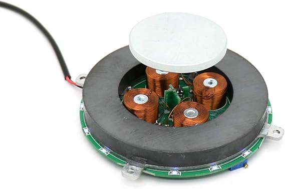 DIY Magnetic Levitation Module Platform with 4 LED Lights can Load ...