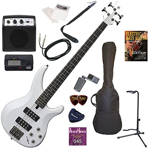 YAMAHA Electric Base for Beginners TRBX304/WH Electric Base with 5 ...