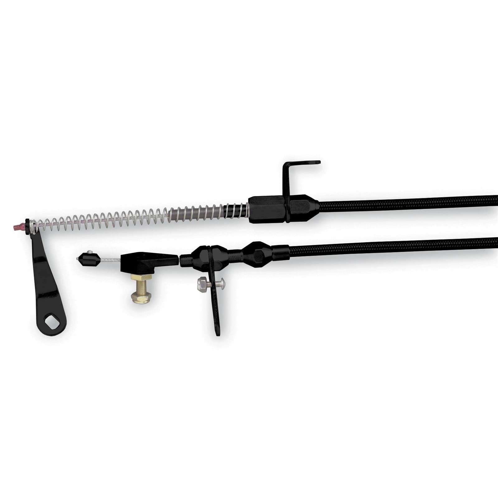 Amazon.com: Lokar XKD-2AODHT Kickdown Cable Kit with Black Stainless ...