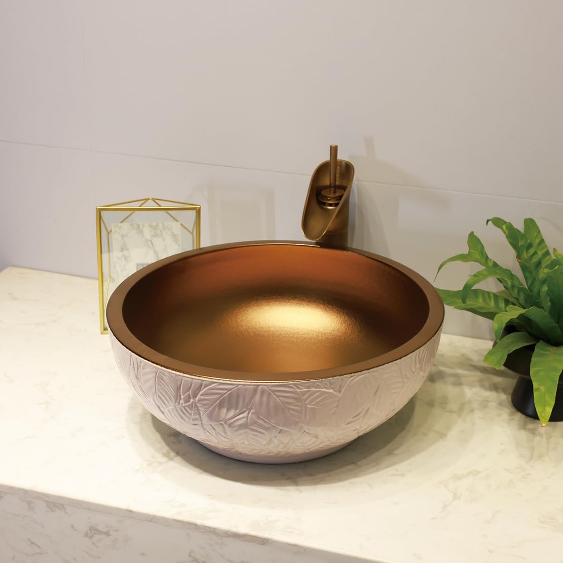 Native Trails MG1515 Murano Lido 14-3/4" Glass Vessel Bathroom Sink ...