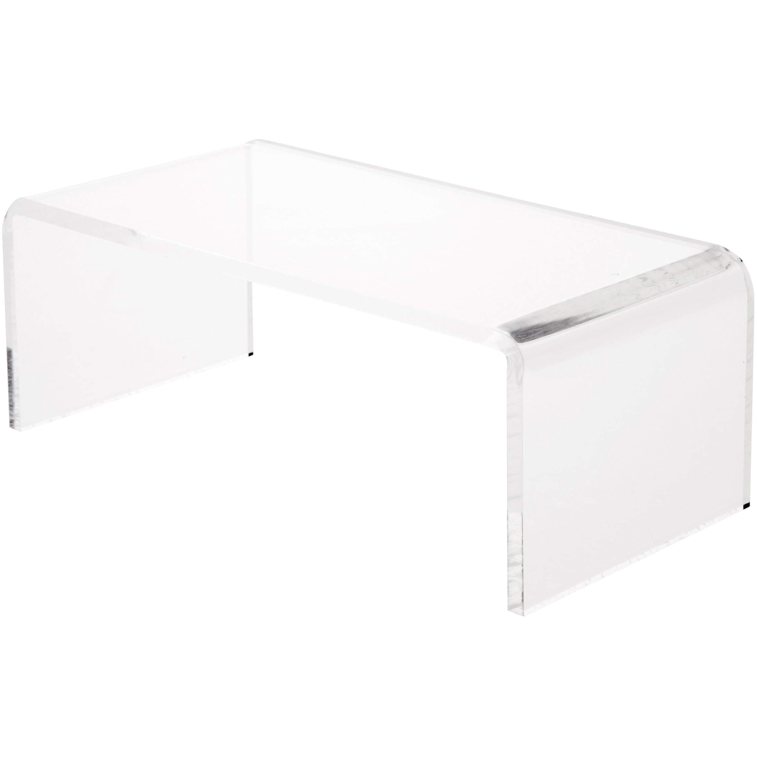 Amazon.com: Plymor Clear Acrylic Rectangular Display Riser, 3" H x 8" W ...