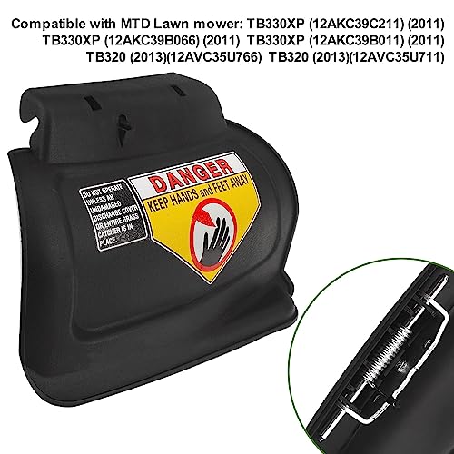MTD Craftsman 21" Hand Pushed Lawn Mower Side Discharge Chute & Hinged ...
