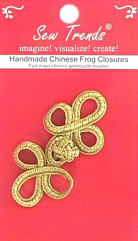 Amazon.com: SEW Trendz Handmade Chinese Frogs Closures Buttons ...