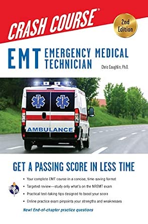 EMT (Emergency Medical Technician) Crash Course with Online Practice ...