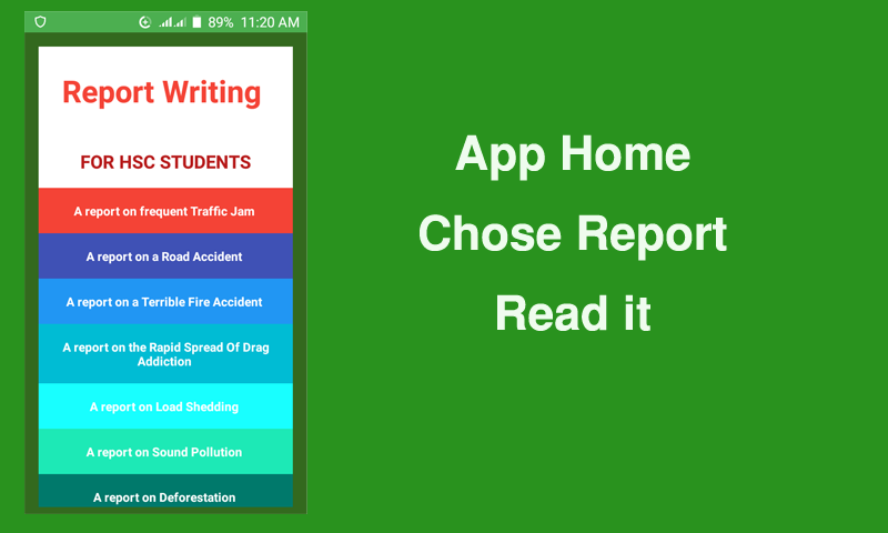 HSC REPORT Writing pro - App on Amazon Appstore