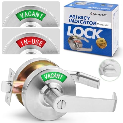 Amazon.com: OAKMOORE Commercial Door Handle | Vacant Occupied ...