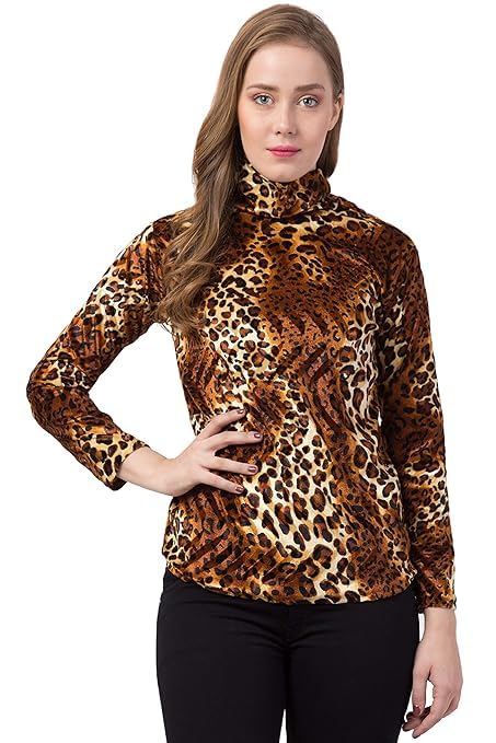 Buy LIHANA Trendy Women's Tiger Print Top ? Stylish & Versatile Fashion ...