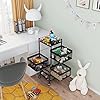 Amazon.com: xinyourui Rotating Kitchen Storage Rack，Bathroom Shelf ...