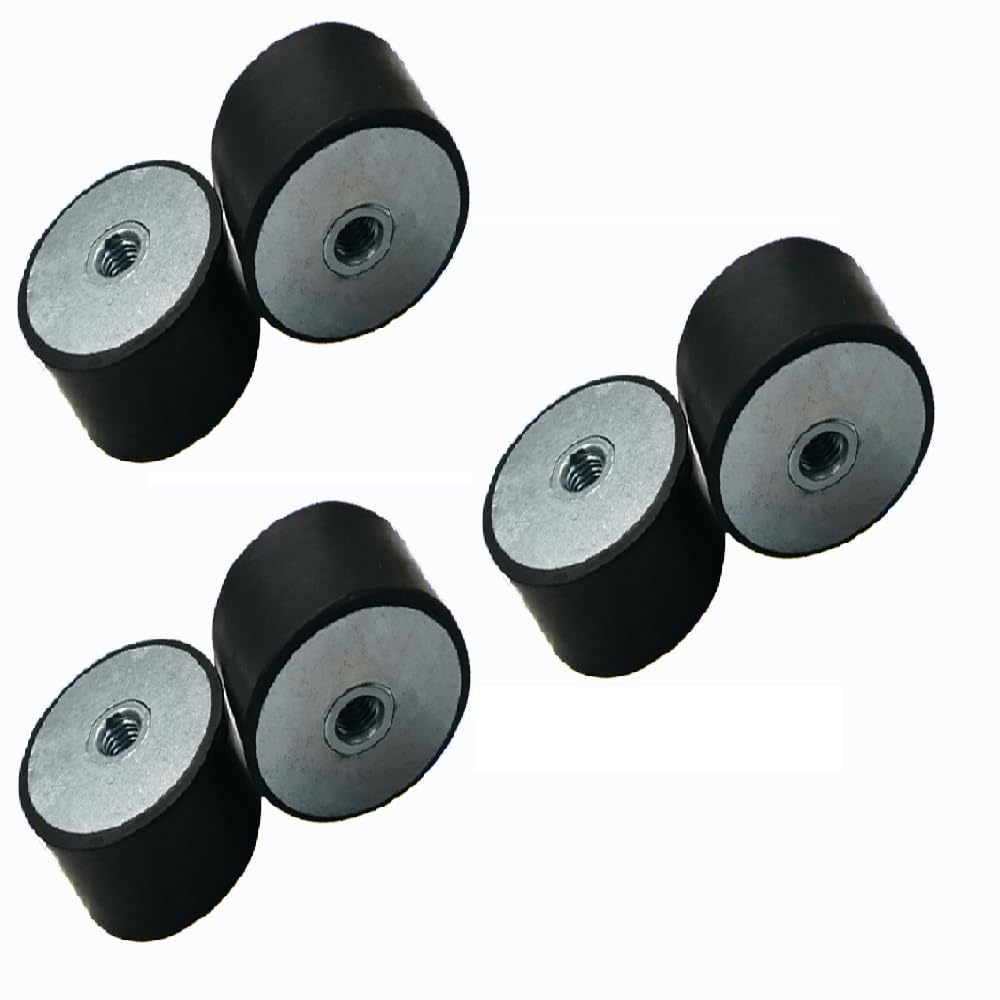 M8X12 D40xH30 Double-Ended Female Thread Rubber Shock Absorber,Anti ...