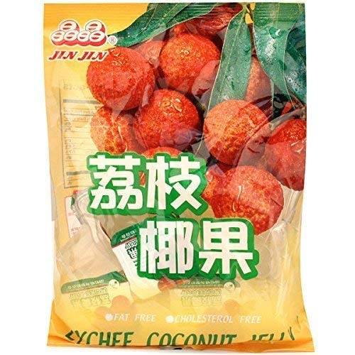 Amazon.com : Jin Jin Lychee Coconut Jelly 400 gms : Gourmet Food ...