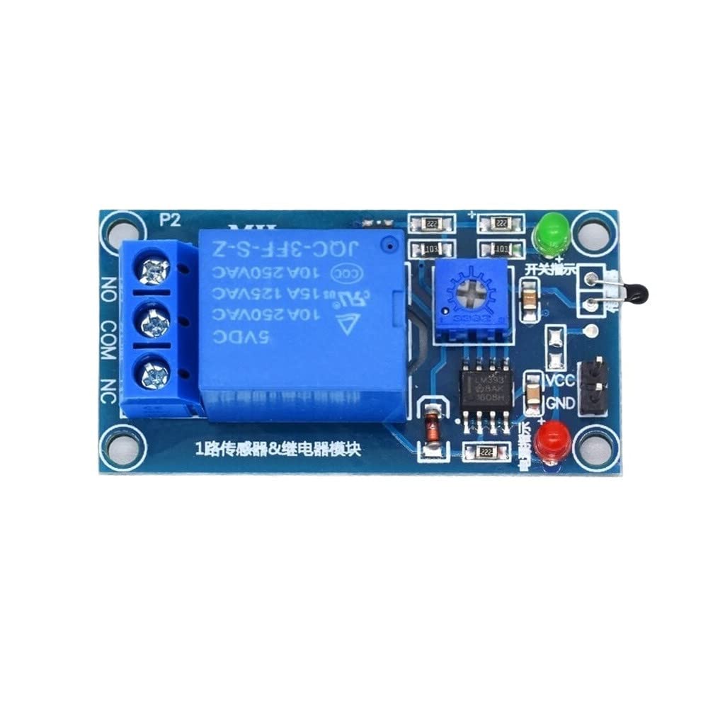 5V/12V Thermal Sensor Module 1 Channel Relay Module Combo Module ...