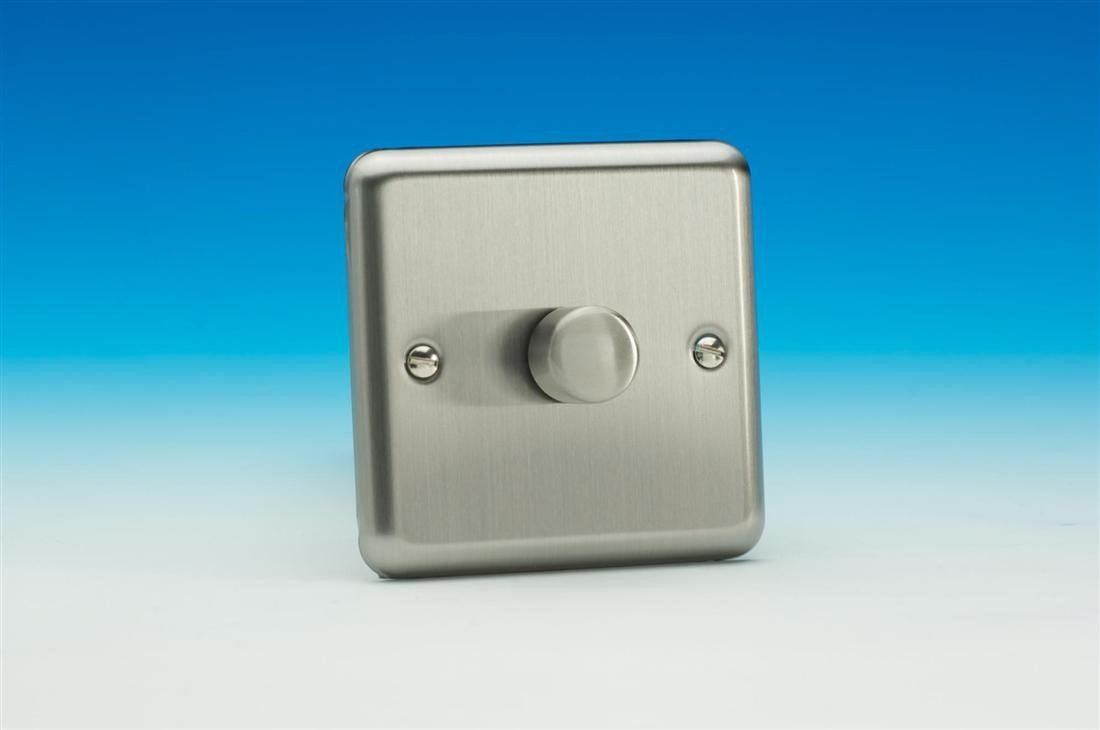 Buy Varilight V-Dim 1-Gang 2-Way Push-On/Off Rotary Dimmer 1 x 60-400W ...