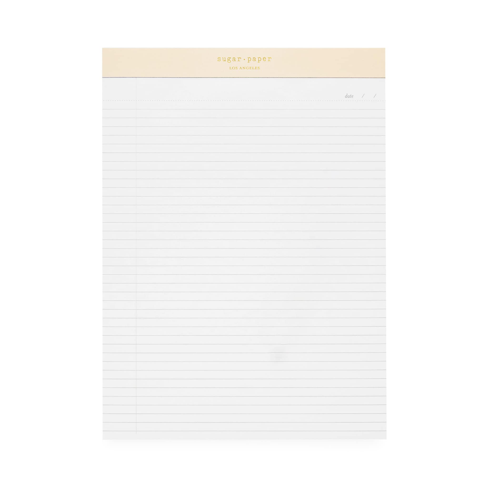 Amazon.com : Sugar Paper Legal Pad, 50 Lined Pages, Office Supplies, 8. ...