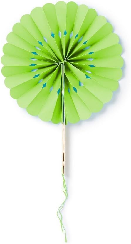 Amazon.com: Weddingstar Paper Wheel Fan, Green : Home & Kitchen