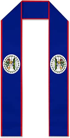 Amazon.com: Generic belizean belize flag Graduation Stole 2024 72 ...