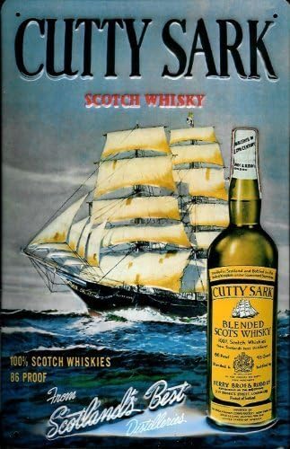 Buddel-Bini Versand Blechschild Nostalgieschild Cutty Sark Scotch ...