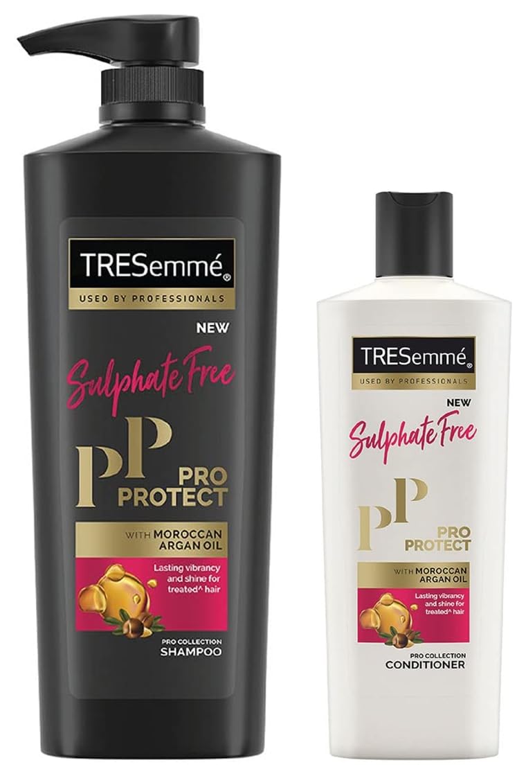 TRESemme Pro Protect Sulphate Free Shampoo, 580 ml & TRESemme Pro ...