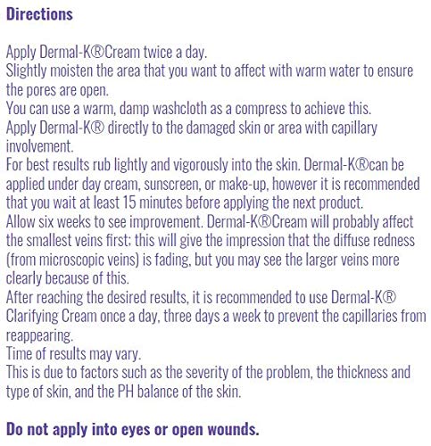 Dermal-K Vitamin K Cream 4 Ounces | Best Formula For Skin Eye Cream ...