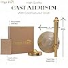 Amazon.com: Small Round Gold Side Table by Objet D’Art, Accent, End ...