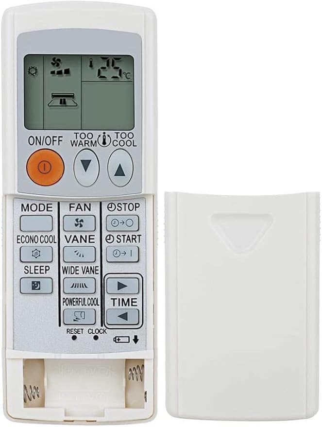 Replacement Air Conditioner Remote for Mitsubishi AC Mr Slim MSZ-GL12NA ...