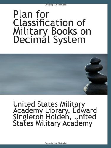 Amazon.com: Plan for Classification of Military Books on Decimal System ...