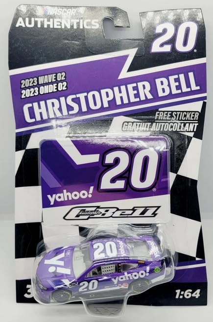 Amazon.com: Matchbox Nascar Authentics Christopher Bell 2023 Wave 2 ...