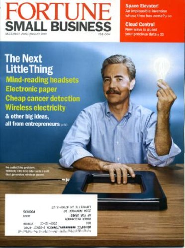 Fortune Small Business December 2009 Eric Giler/WiTricity on Cover ...