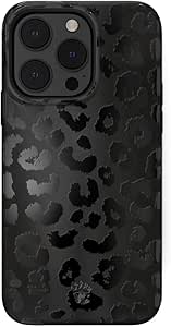 Amazon.com: VELVET CAVIAR Black Leopard Cheetah Print Phone Case for iPhone 14 Pro - Compatible ...