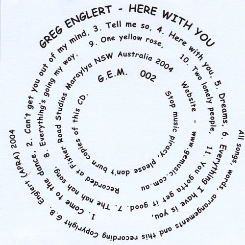 Écouter Here With You de Greg Englert sur Amazon Music