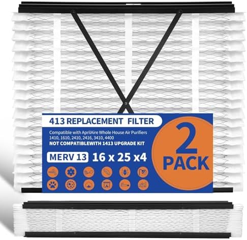 IYOUYA 2 Pack 413 Replacement Filter Compatible with AprilAire Whole ...