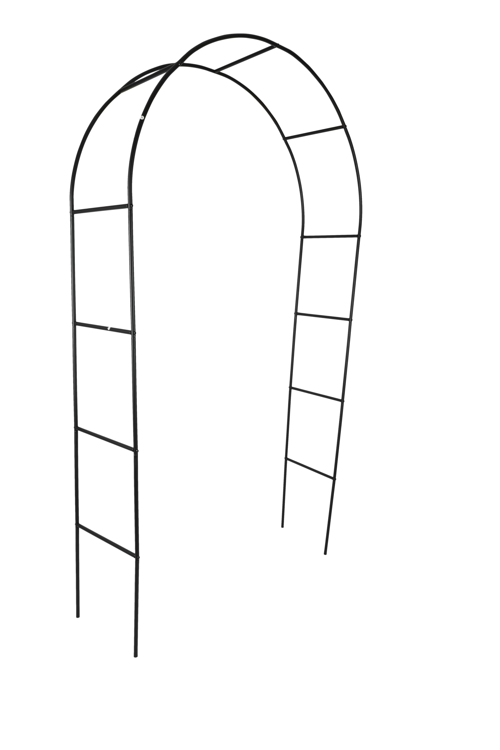 Metal Garden Arch 7.8ft High X 4.5ft Wide Garden Arbor for Various ...